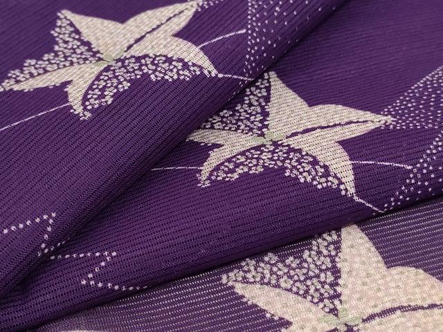 平和屋着物＊夏物　小紋　絽　幾何学文様　洗える着物　AABE4700jd 平和屋着物＊夏物 小紋 絽 幾何学文様 洗える着物 AABE4700jd