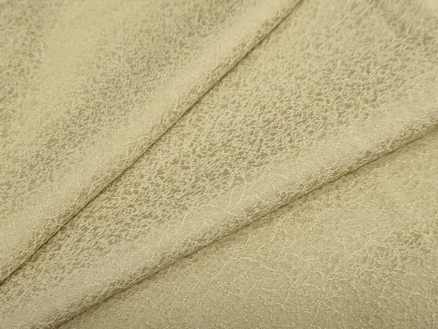 平和屋着物○上質な色無地 霞地紋 桑染色 正絹 逸品 未使用