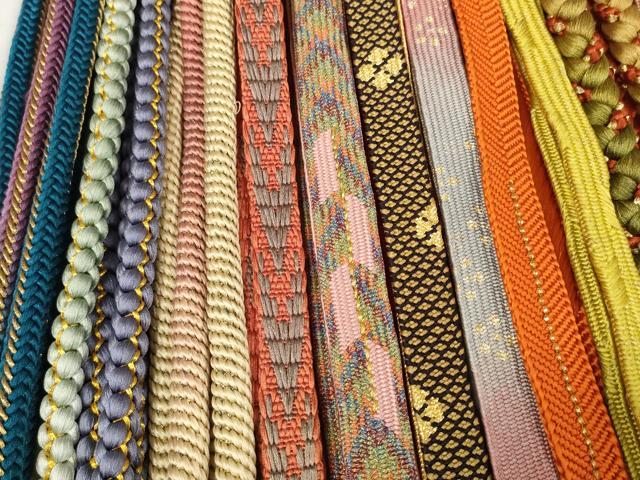 平和屋着物○和装小物 帯締め20本セット 高麗組 笹浪組 変わり