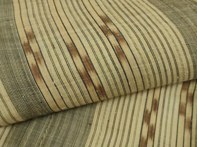 平和屋本店＊希少 夏物 男性 人間国宝 平良敏子 喜如嘉の芭蕉布 手積み