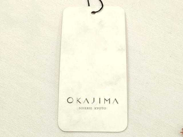 平和屋着物○和装小物 OKAJIMA 岡重謹製 ショール ストール インド刺繍