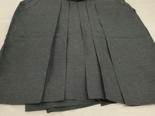 平和屋着物●男性　馬乗り袴　霞文　正絹　逸品　CAAV6518vf 平和屋着物＊夏物 男性 馬乗り袴 霞文 正絹 逸品 AABE1318jd