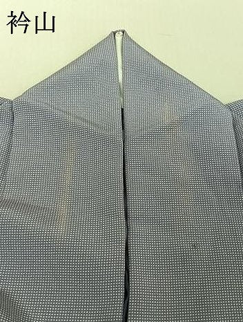 平和屋着物▽江戸小紋 単衣 角通し 正絹 逸品 AABE1567jh