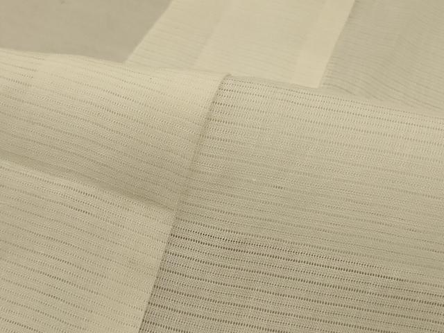 平和屋着物＊夏物 長襦袢 絽 鳥の子色 AABE4685jd