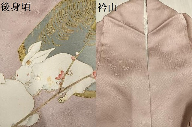 平和屋着物○訪問着 作家物 周 伝承の美 鳥 兎 暈し