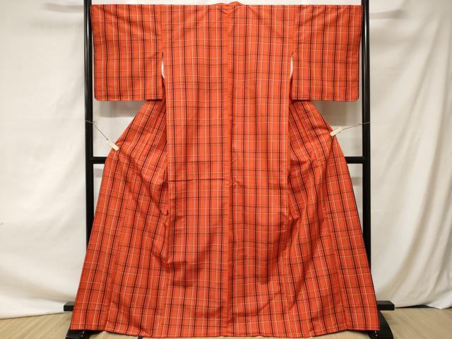 平和屋着物○本場縞大島紬 正絹 逸品 AAAZ7537zg 平和屋着物○本場縞