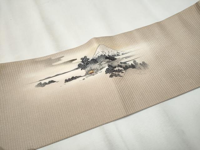 平和屋着物＊夏物　八寸名古屋帯　抽象文様　小豆色　正絹　逸品　DAAW4256cm 平和屋着物＊夏物 八寸名古屋帯 抽象文様 小豆色 正絹 逸品 DAAW4256cm