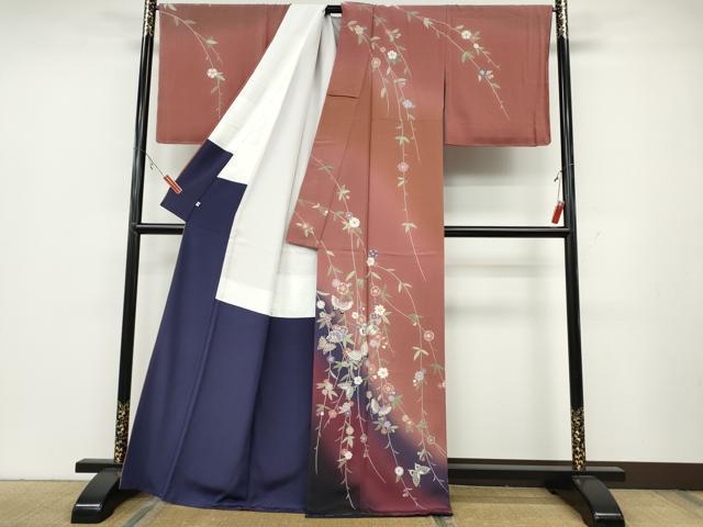 平和屋着物○伝統工芸士 京友禅染色作家 田家鬼彩 訪問着