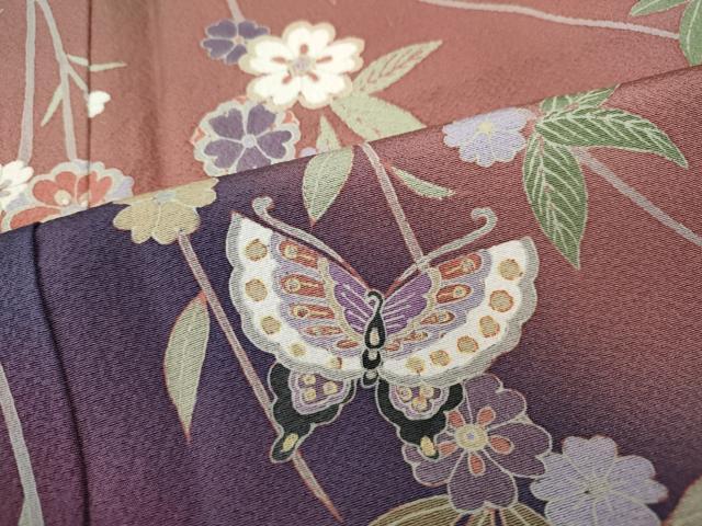 平和屋着物○伝統工芸士 京友禅染色作家 田家鬼彩 訪問着