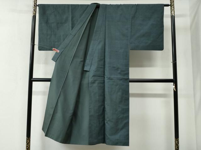 平和屋着物○男性 本場大島紬 アンサンブル 100亀甲 総詰め 正絹 逸品