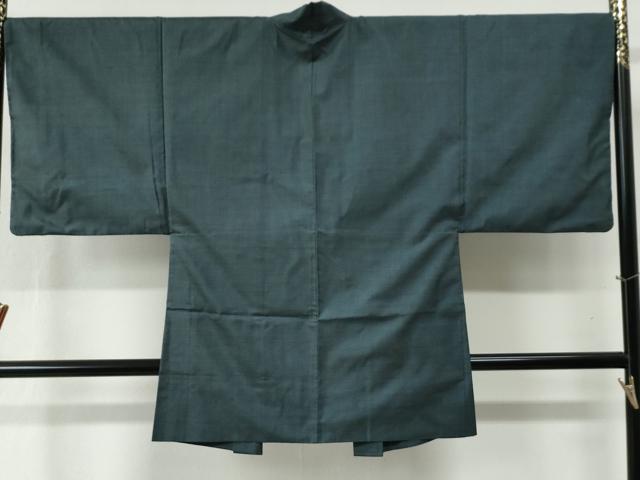 平和屋着物○男性 本場大島紬 アンサンブル 100亀甲 総詰め 正絹 逸品