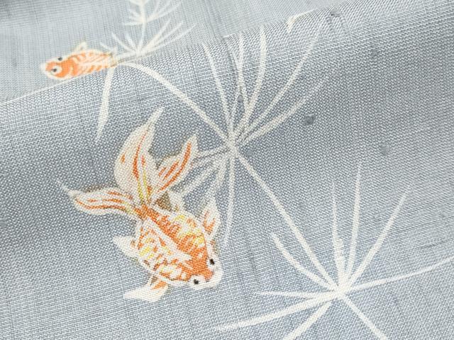 平和屋本店□極上 ろうけつ染め作家 丸山扇丘 訪問着 単衣 紬地