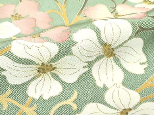 平和屋着物○極上 京友禅作家 高瀬川美紀 訪問着 草花文 暈