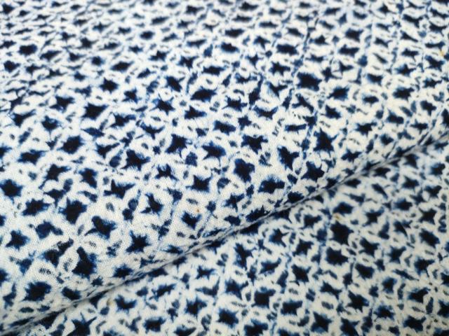 平和屋着物∴夏物 男性 浴衣 有松鳴海絞り 反物 着尺 三浦絞り 松坂屋扱い