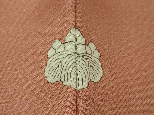 平和屋本店□極上 創業460年・千總 色留袖 駒刺繍 花唐草